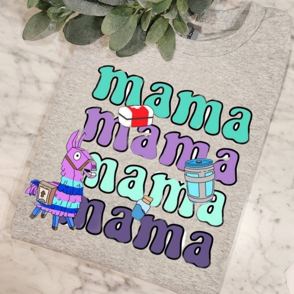 Gildan | Tops | Fortnite Mama Shirt Cute Popular Retro Video Game Mom ...